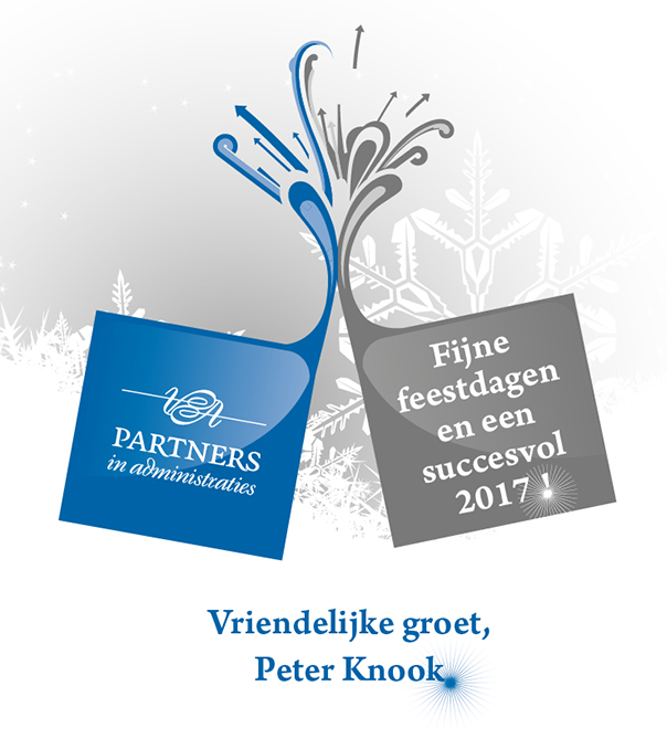 Bedankt voor het vertrouwen en de fijne samenwerking het afgelopen jaar ...